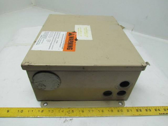 Hoffman 12X10X5" type 12 & 13 Electrical Enclosure With Backplate ...