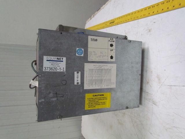 Titus DESV Variable Air Volume Single Duct Terminal Size 16-16 2500 To ...