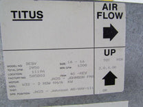 Titus DESV Variable Air Volume Single Duct Terminal Size 16-16 2500 To ...