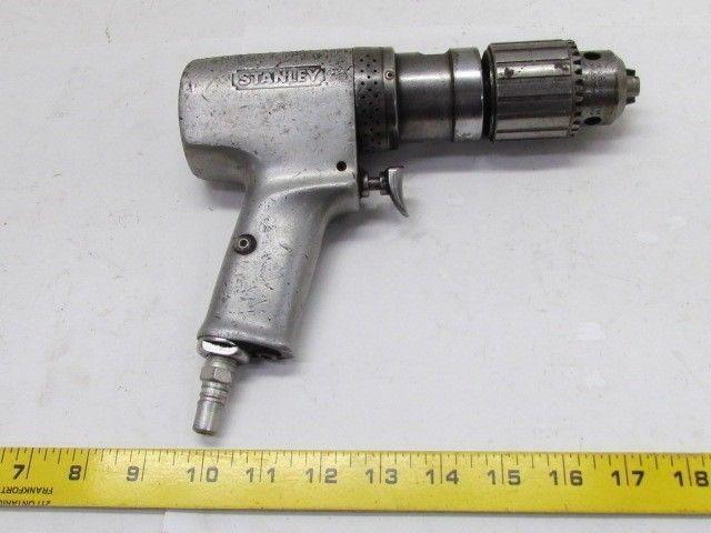 Stanley Model D40P-5 500 rpm Air Pneumatic Drill Nutrunner Jacobs Chuc ...