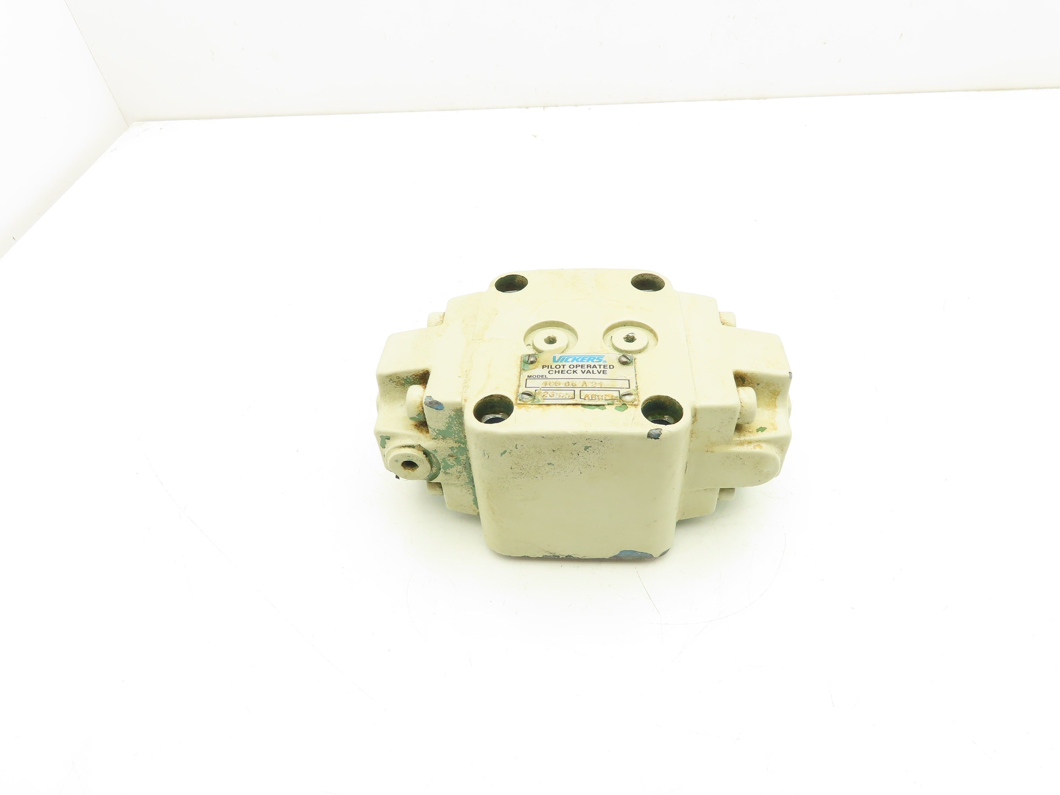 Vickers 4CG 06 A 21 Hydraulic Check Valve Pilot Operated 3000 PSI ...